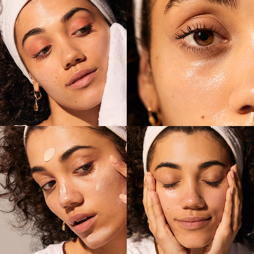 A Glowy Evening Skin Care Routine