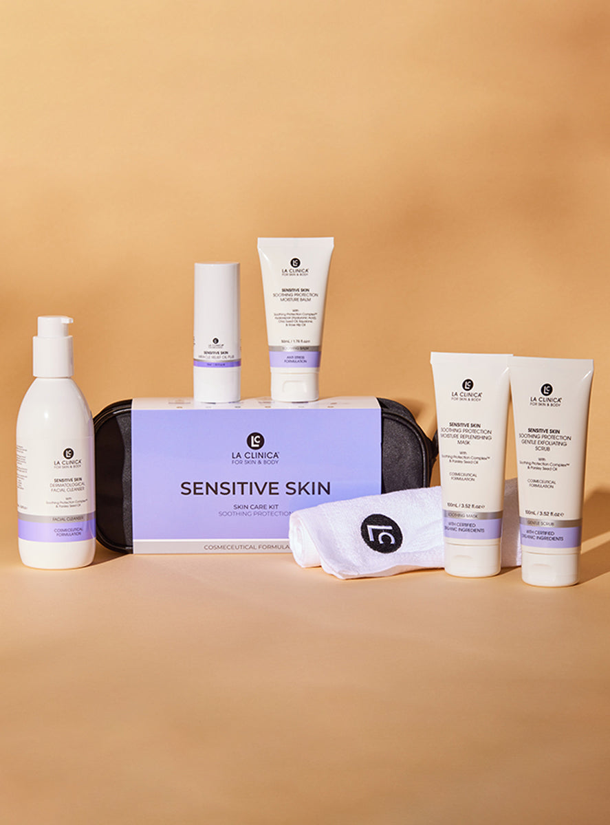 La Clinica Sensitive Skin Soothing Protection Skin Care Kit